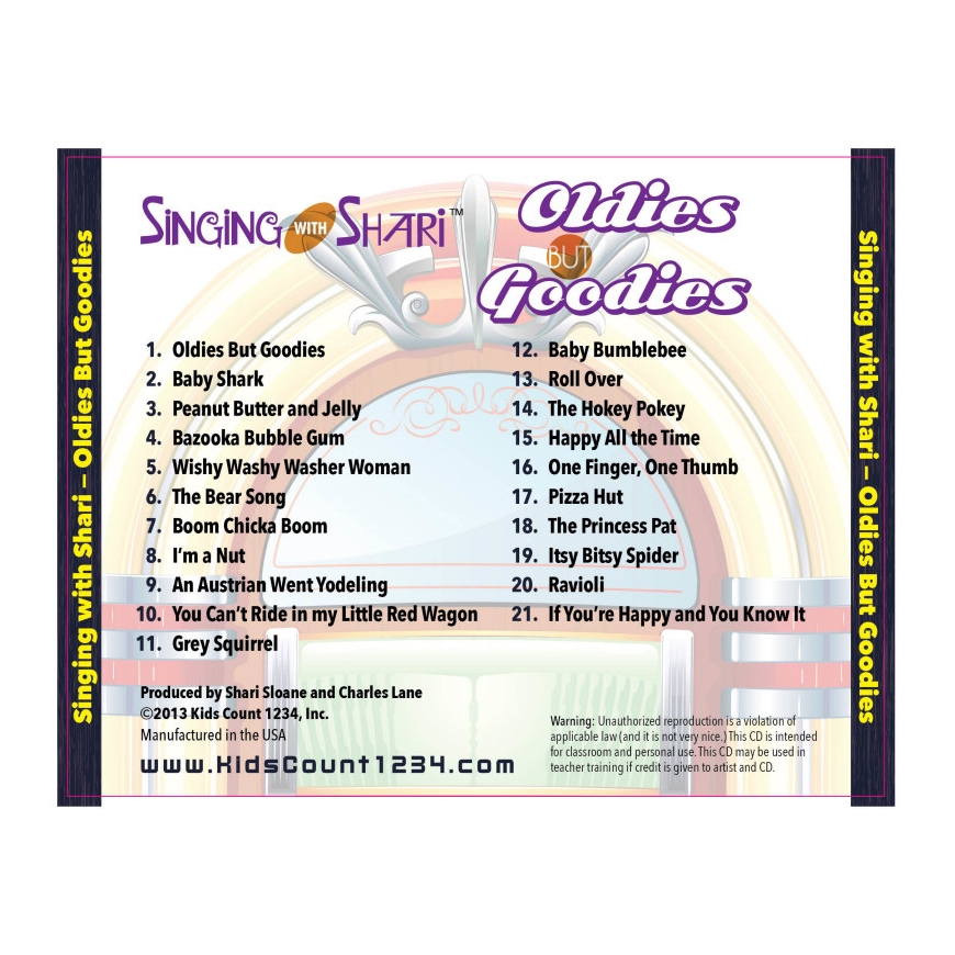 CD: "Oldies But Goodies" by Shari Sloane